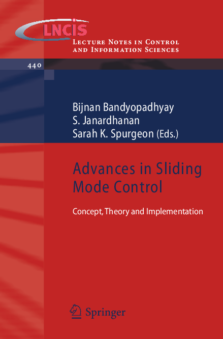 Pdf 23 Advances In Sliding Mode Control Concept Theory And Implementation Lect