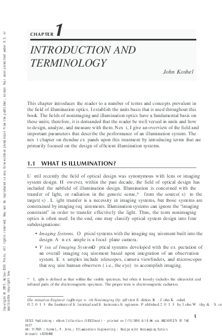 (PDF) INTRODUCTION AND TERMINOLOGY