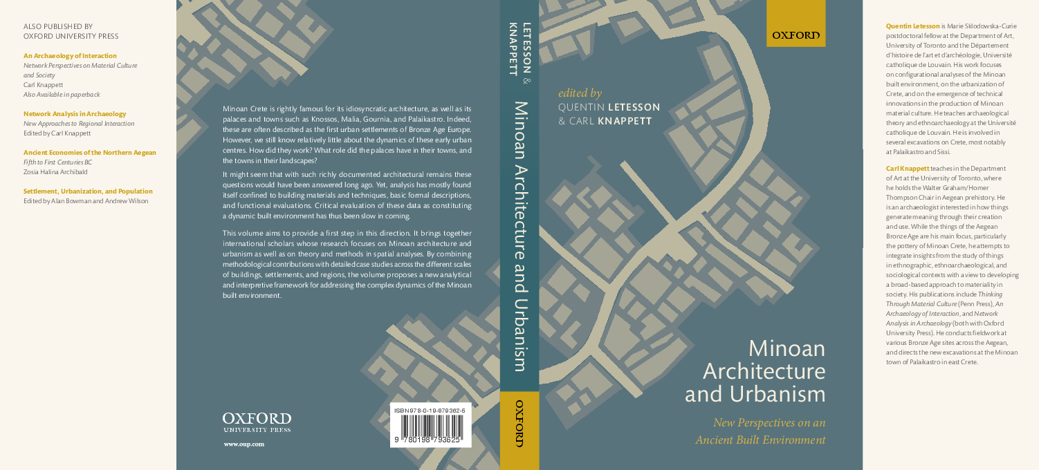(PDF) Minoan Architecture and Urbanism. New Perspectives on an Ancient ...