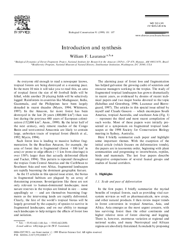 (PDF) Introduction and synthesis