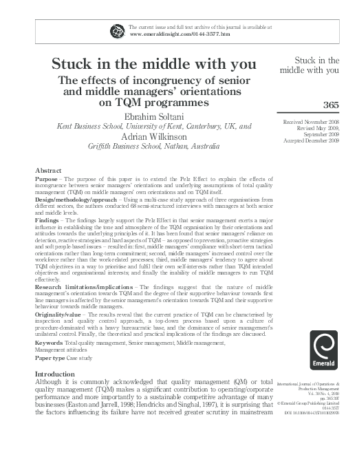 (PDF) Stuck in the middle with you : The effects of incongruency of ...
