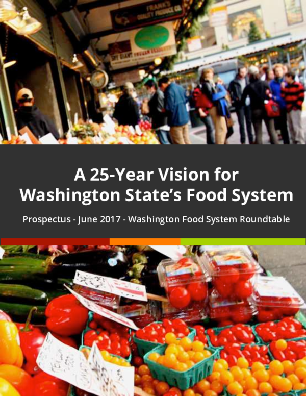 (PDF) A 25-Year Vision for Washington State's Food System Prospectus ...