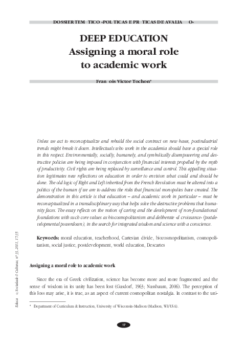 (PDF) François Victor Tochon