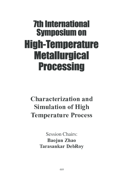 (PDF) Characterization and Simulation of High Temperature Process