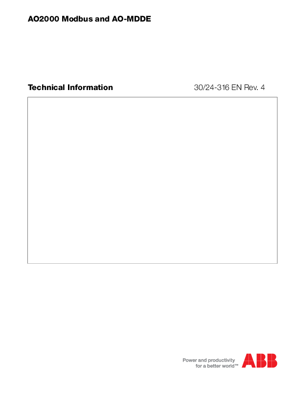 (PDF) AO2020 modbus map