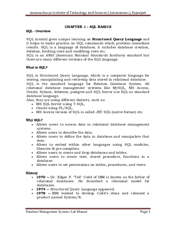 (PDF) Annamacharya Institute of Technology And Sciences ( Autonomous ...