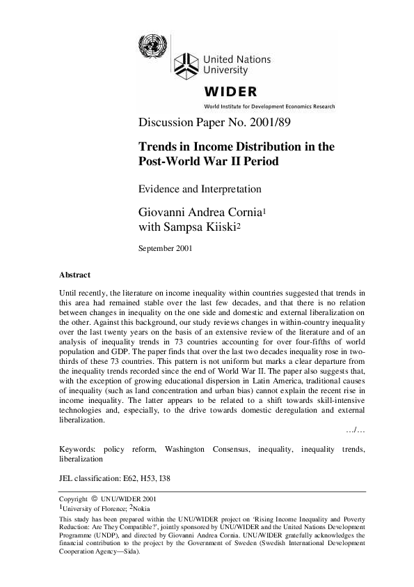 pdf-trends-in-income-distribution-in-the-post-world-war-ii-period