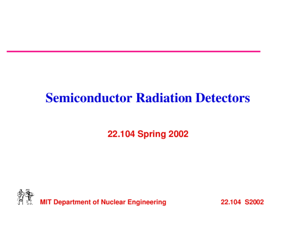 (PDF) Semiconductor Radiation Detectors