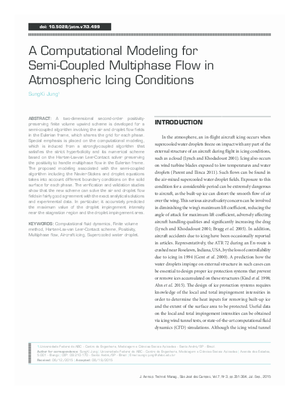 (PDF) A Computational Modeling for Semi-Coupled Multiphase Flow in ...