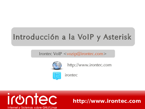 (PDF) Introducción a la VoIP y Asterisk