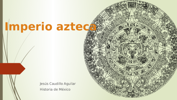 (PPT) Imperio azteca