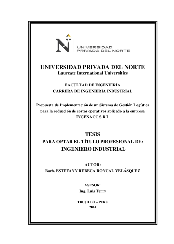 (PDF) UNIVERSIDAD PRIVADA DEL NORTE Laureate International Universities