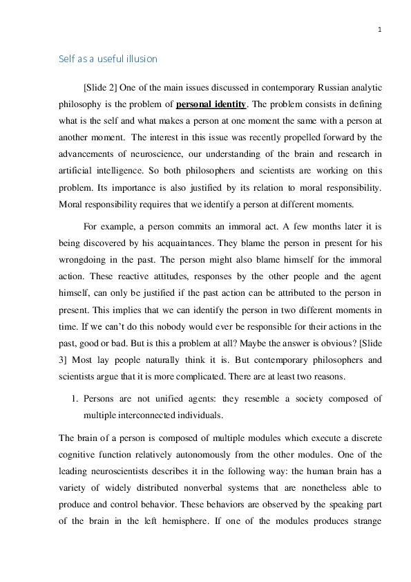 (PDF) Self as a useful illusion TEXT.pdf