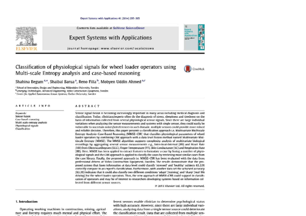 (PDF) Classification of physiological signals for wheel loader operators using Multi-scale ...
