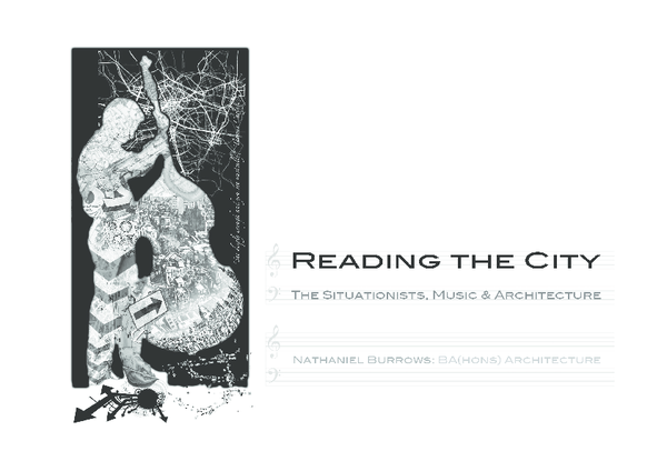 (PDF) Reading the City: The Situationists, Music & Architecture