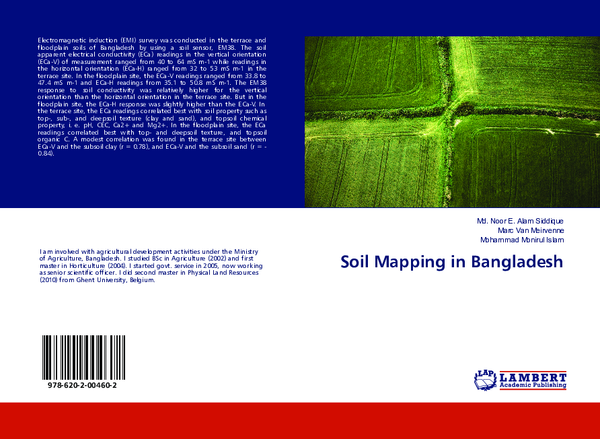 (PDF) Digital Soil Mapping in Bangladesh : Potential of Soil Sensor EM38