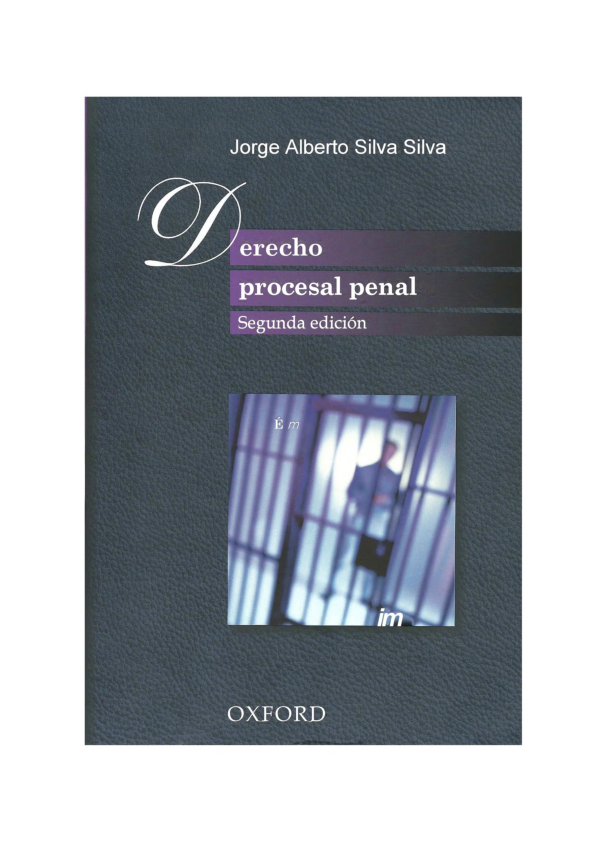 (PDF) Derecho procesal penal Alberto Silva