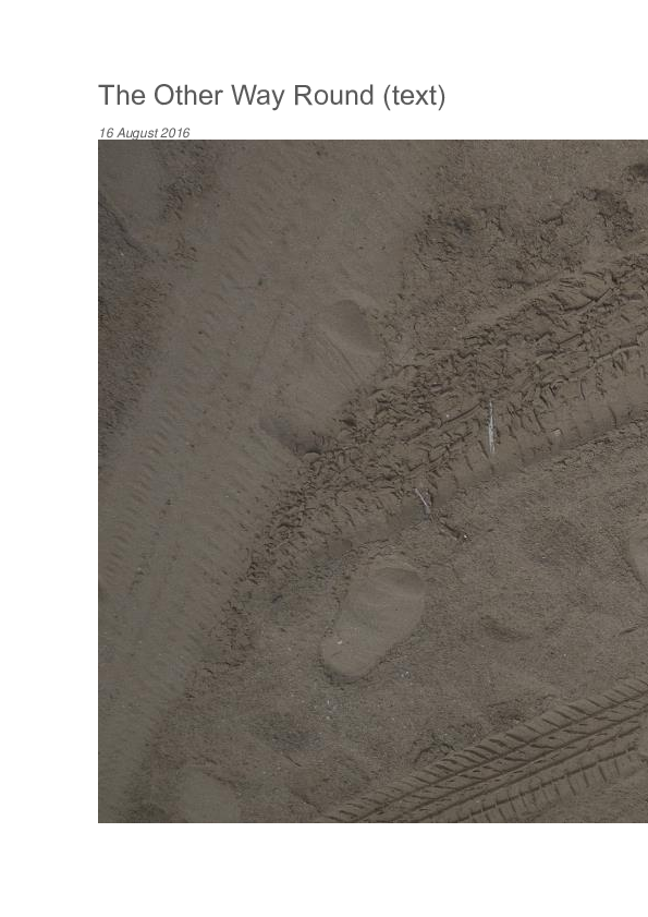 (DOC) The Other Way Round (text