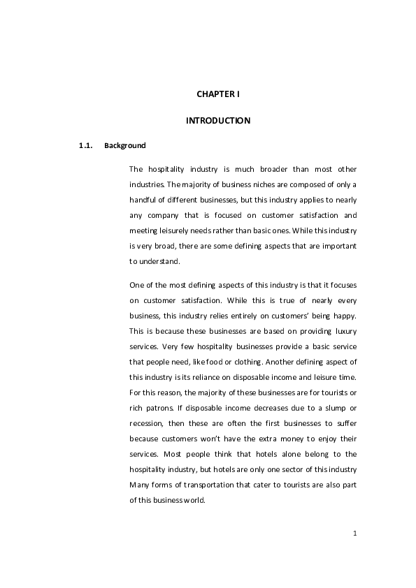 (DOC) INDUSTRY WORK PLACEMENT REPORT CATERING AND CONFERENCE DEPARTMENT