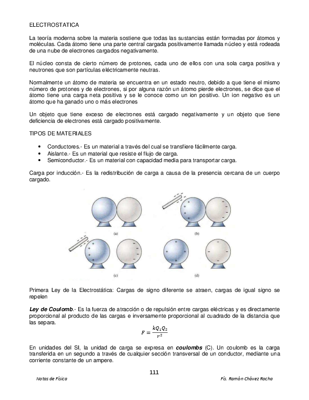 (PDF) ELECTROSTATICA