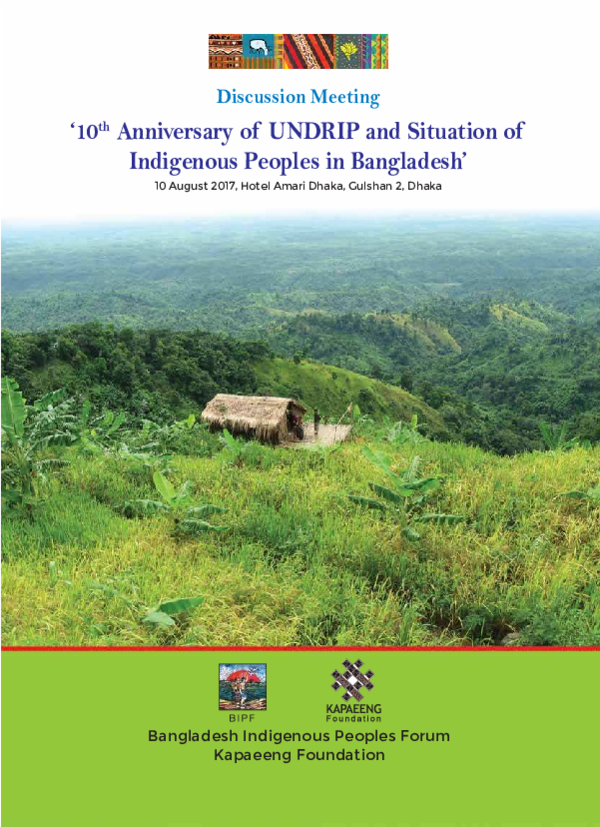 (PDF) '10th Anniversary of the UNDRIP and the Rights of Indigenous ...