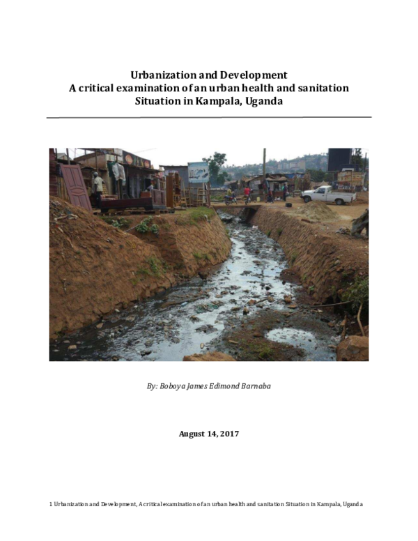 (PDF) Urbanization and Development A critical examination of an urban ...