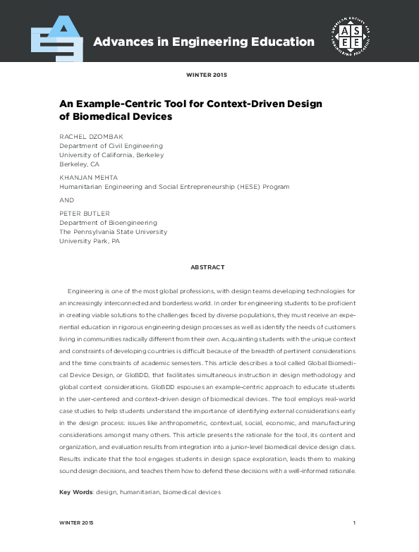 (PDF) An Example-Centric Tool for Context-Driven Design of Biomedical ...