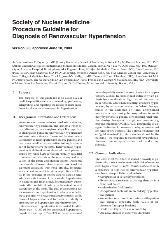 (PDF) Society of Nuclear Medicine Procedure Guideline for C-14 Urea ...