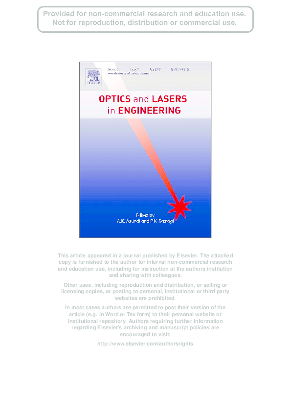 Pdf Processing Of Noised Residual Stress Phase Maps By Using A 3d Phase Unwrapping Algorithm