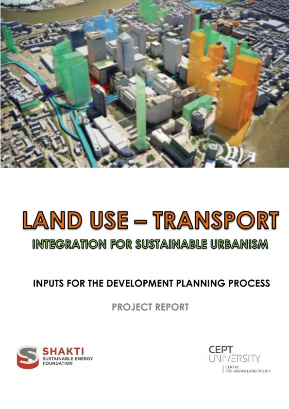 (PDF) Land use - transport integration for sustainable urbanism (project report)