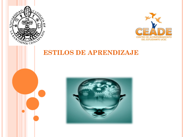 (PPT) Estilos de Aprendizaje