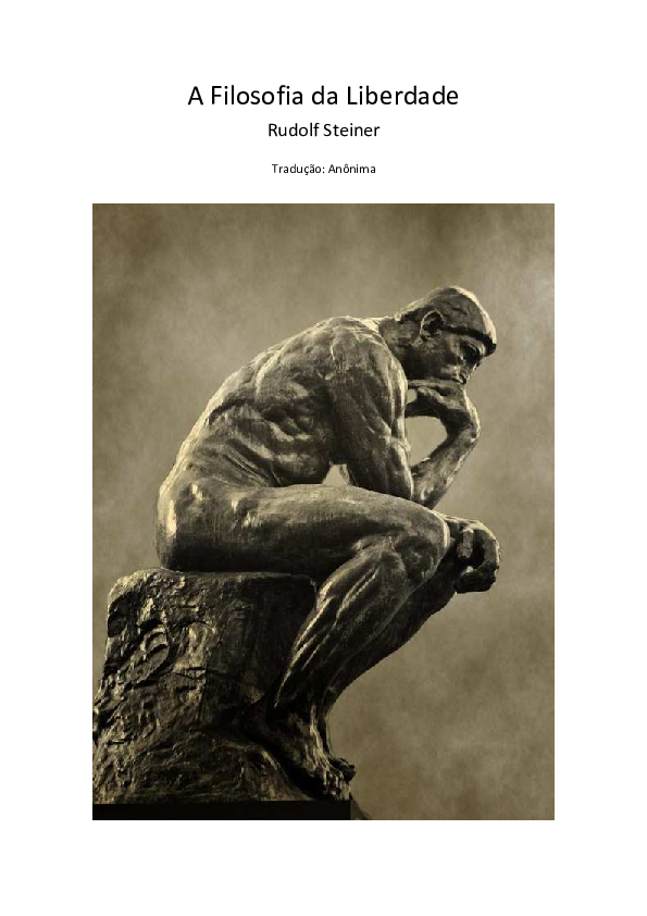 (PDF) A Filosofia da Liberdade
