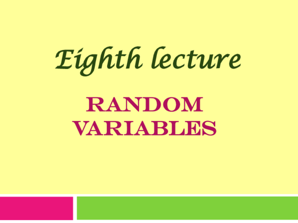 (PPT) Eighth-lecture