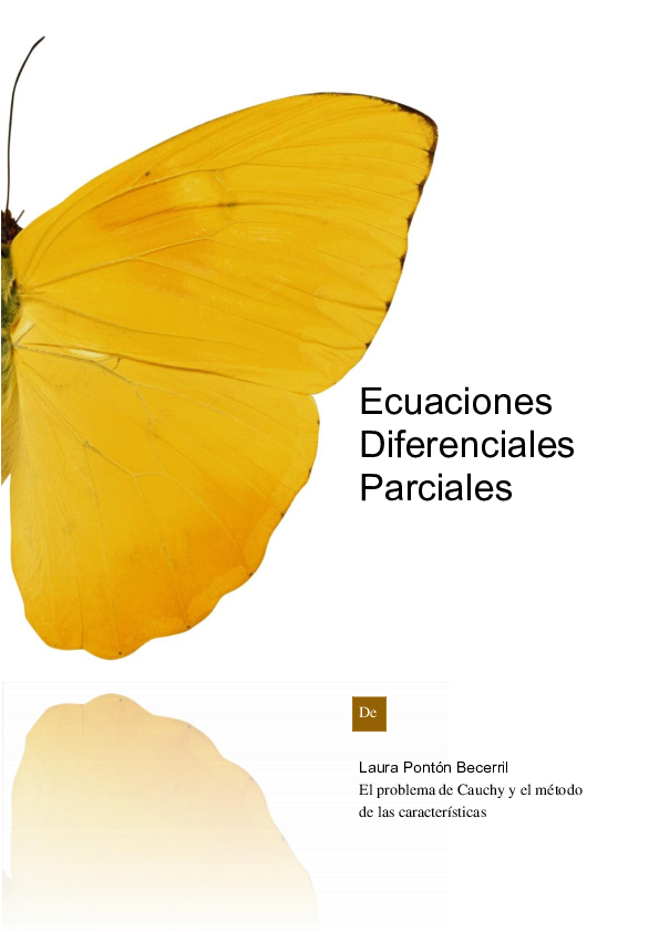 (PDF) Ecuaciones Diferenciales Parciales