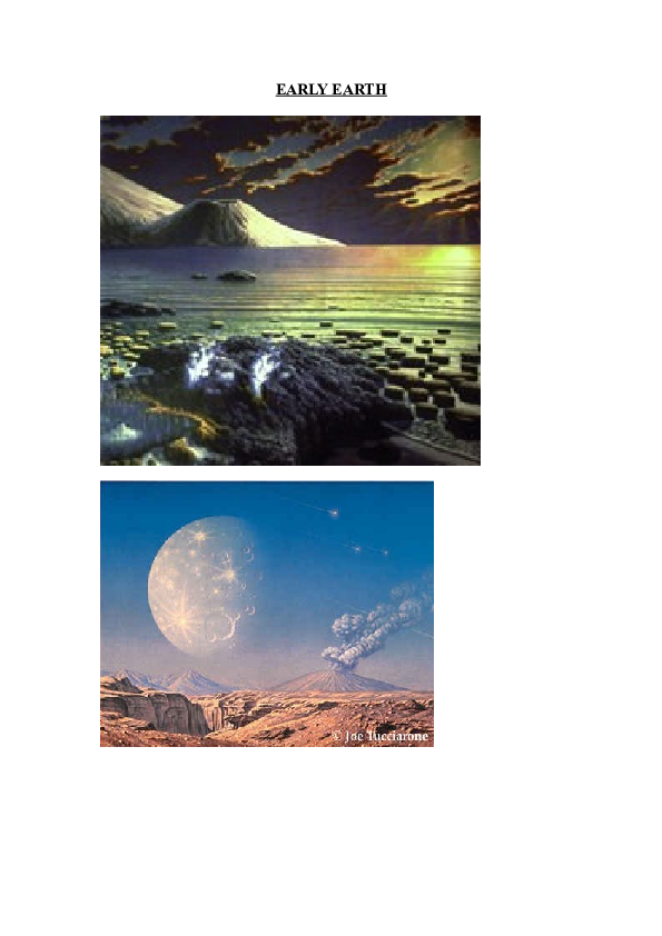 (DOC) EARLY EARTH