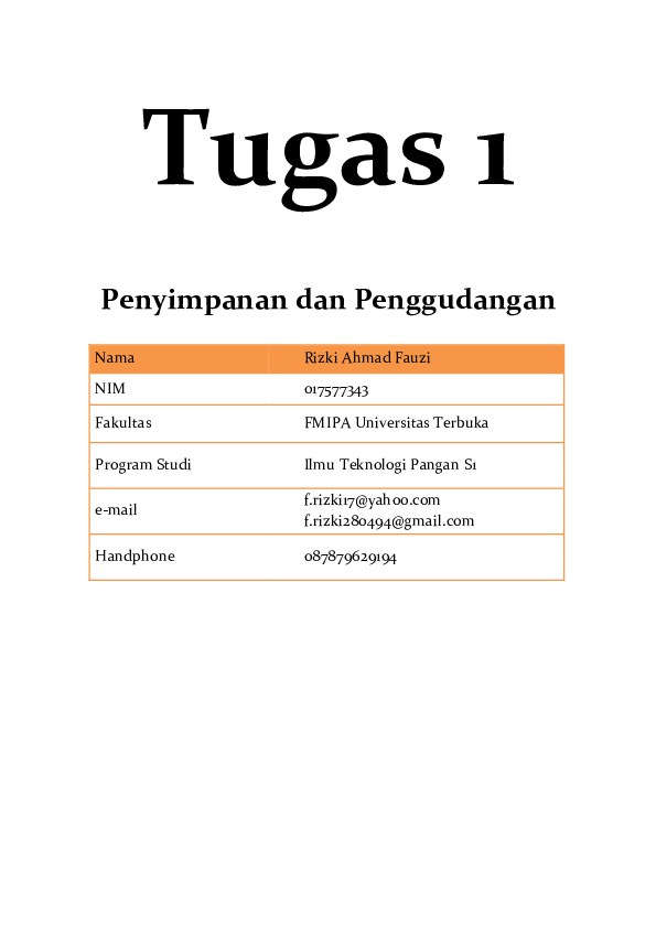 (DOC) Tugas 1 Penyimpanan dan Penggudangan.docx