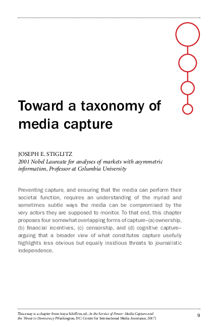 (PDF) Toward a taxonomy of media capture