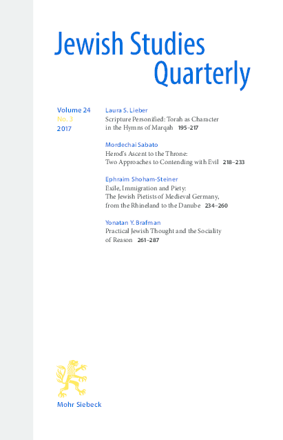 (PDF) Scripture Personified: Torah as Character in the Hymns of Marqah