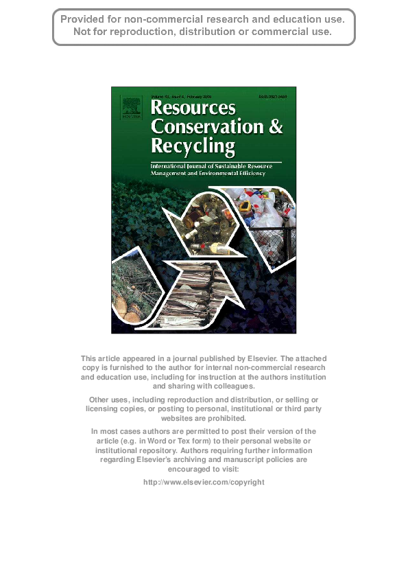 (PDF) Material stocks and flows accounting for copper and copper-based ...