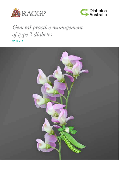 (PDF) RACGP General Practice Management of type 2 diabetes 2014-15