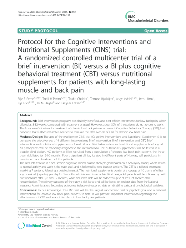 (PDF) Protocol for the Cognitive Interventions and Nutritional ...
