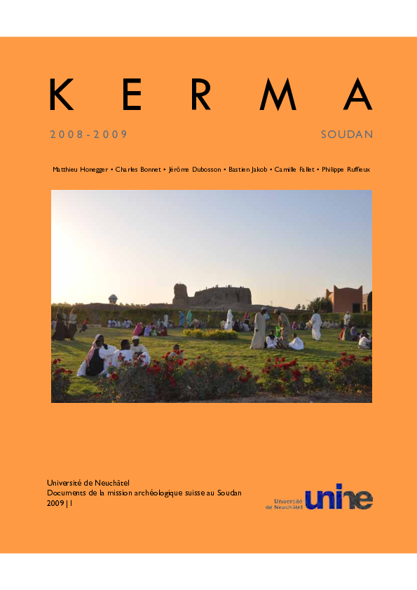 (PDF) Ancient Kerma graves of the eastern cemetery