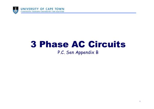 (PDF) 3 Phase AC Circuits
