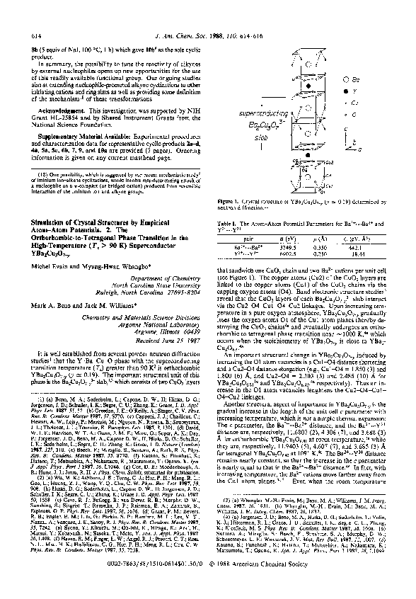 (PDF) Simulation of crystal structures by empirical atom-atom ...