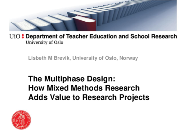 (PDF) ECER 2017: The Multiphase Design: How Mixed Methods Research Adds ...