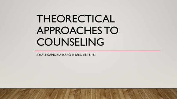 (PPT) Approaches in Counseling.pptx