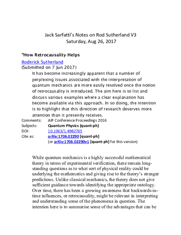 (PDF) PQM solution of the “hard problem” of David Chalmers