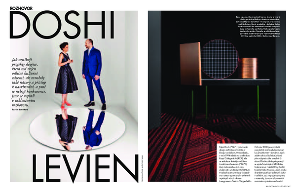 (PDF) Interview s Doshi & Levien [Elle Decoration, Léto 2017 ...