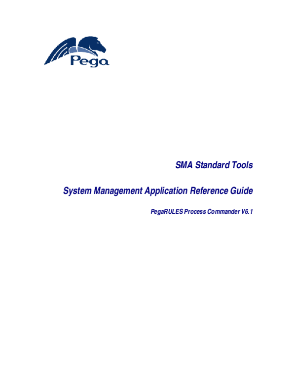 (PDF) SMA Standard Tools System Management Application Reference Guide ...
