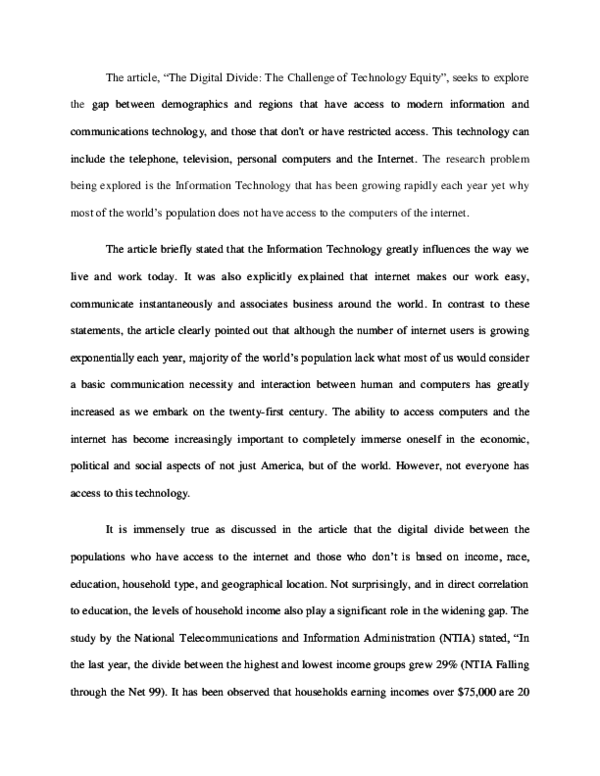 (DOC) Article critique